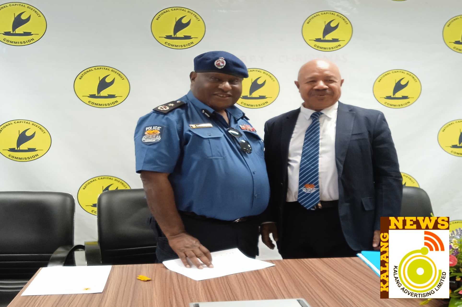 NCD SUPPORTS POLICE TO ADDRESS LAW & ISSUES - Kalang Advertising Limited