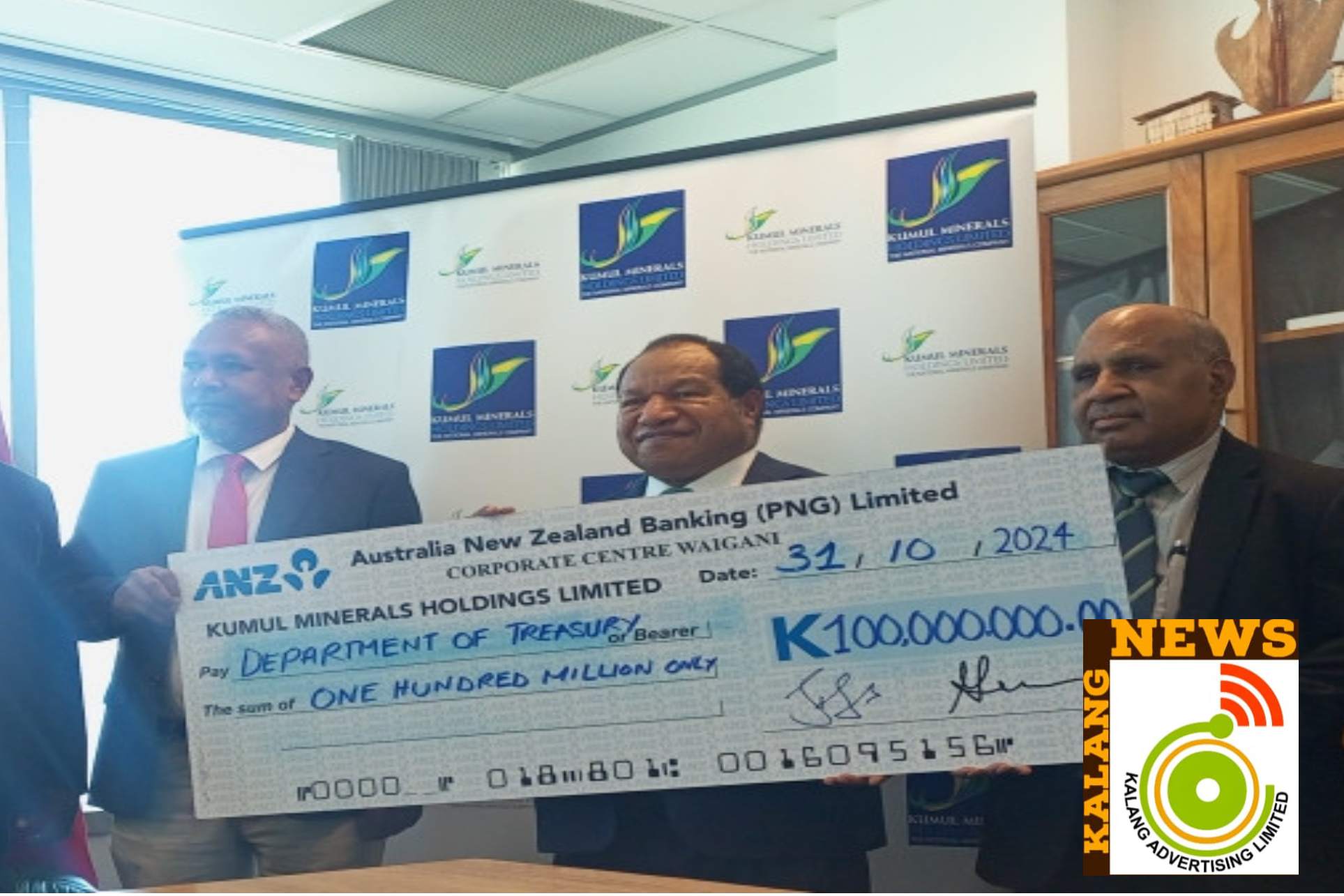 KUMUL MINERALS HOLDINGS LTD PAYS INTERIM DIVIDEND TO STATE - Kalang ...