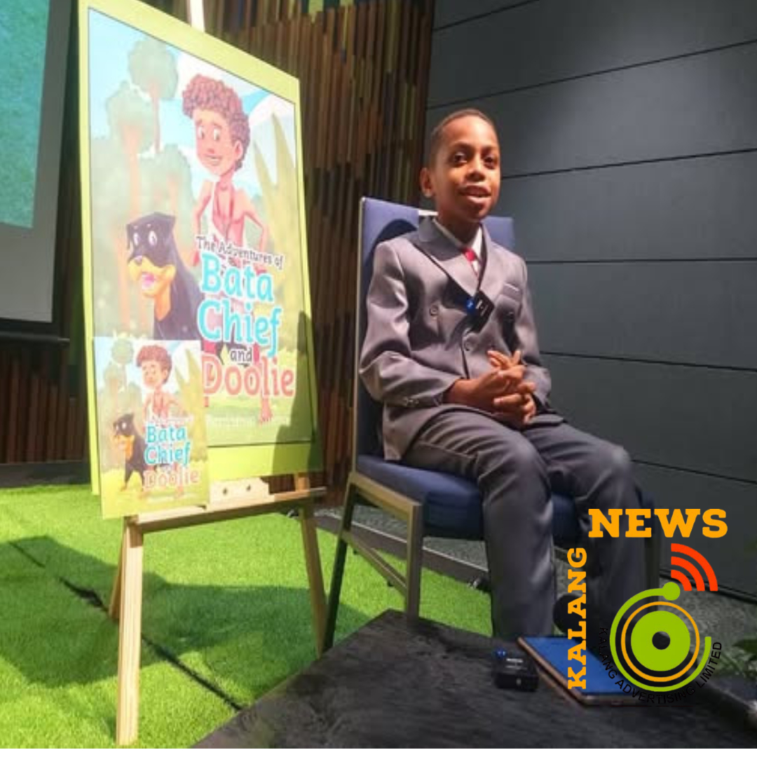 EIGHT-YEAR-OLD PUBLISHES FIRST BOOK - Kalang Advertising Limited