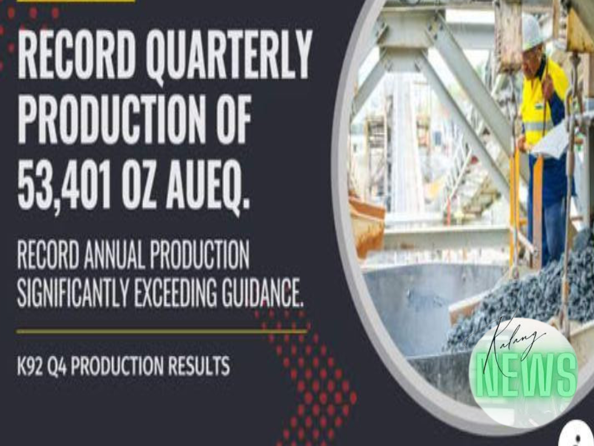 PM COMMENDS K92 MINING’S RECORD BREAKING RESULTS - Kalang Advertising ...