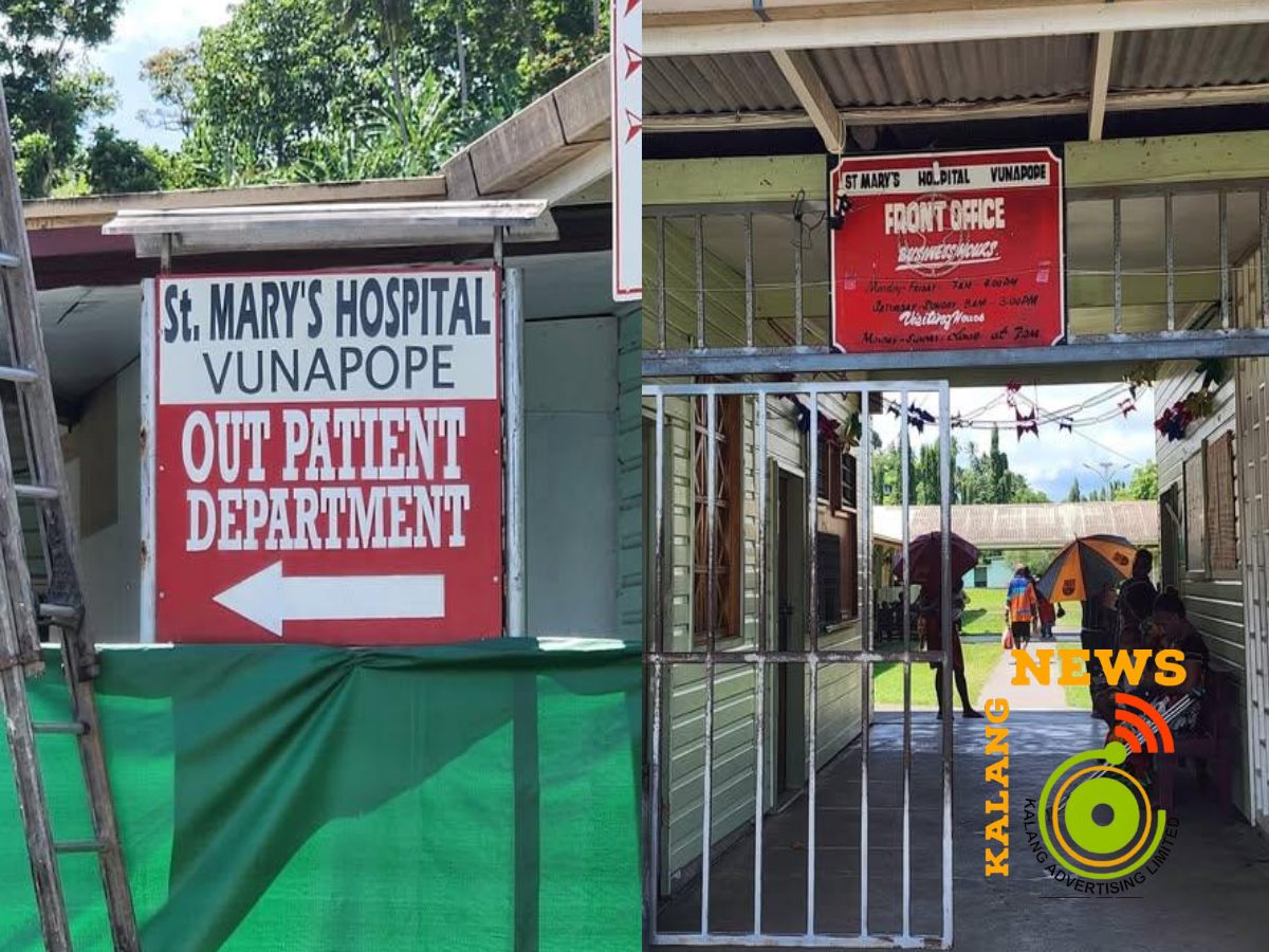 VUNAPOPE HOSPITAL RECORDS 7 BABIES BORN ON FESTIVE PERIOD - Kalang ...