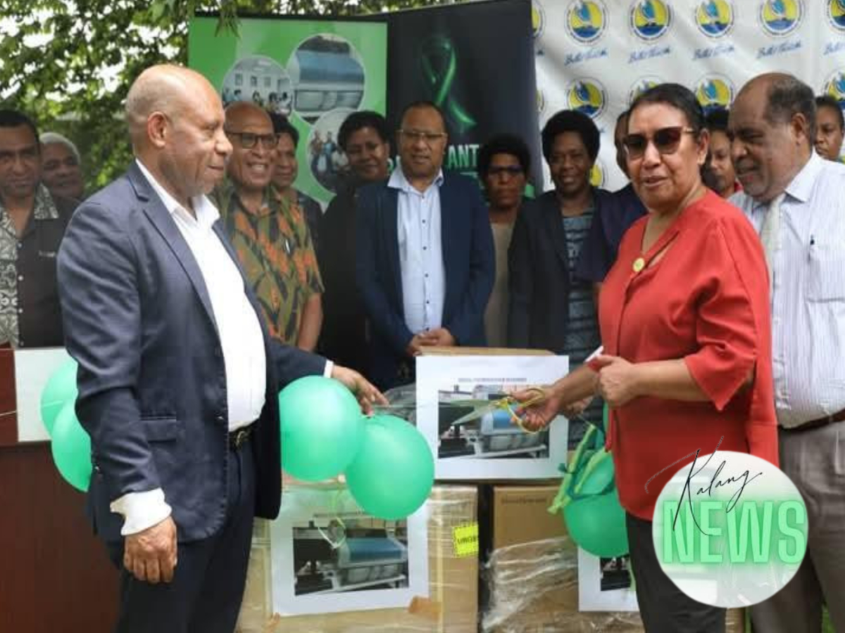 POMGEN CEO THANKS NFA FOR MEDICAL EQUIPMENT - Kalang Advertising Limited
