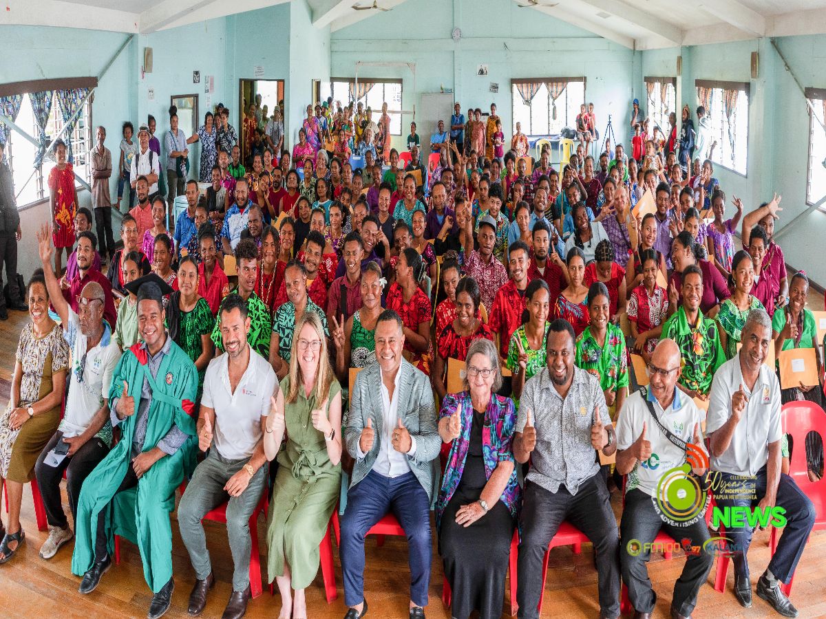 MOTU-KOITA STUDENT GRADUATE FROM KTF FODE - Kalang Advertising Limited