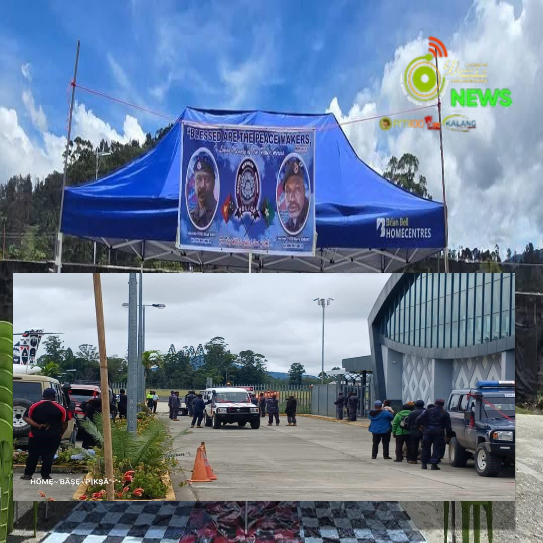 FUNERAL SERVICE FOR LATE CONSTABLES BIAPE AND GORANO TOMORROW - Kalang ...