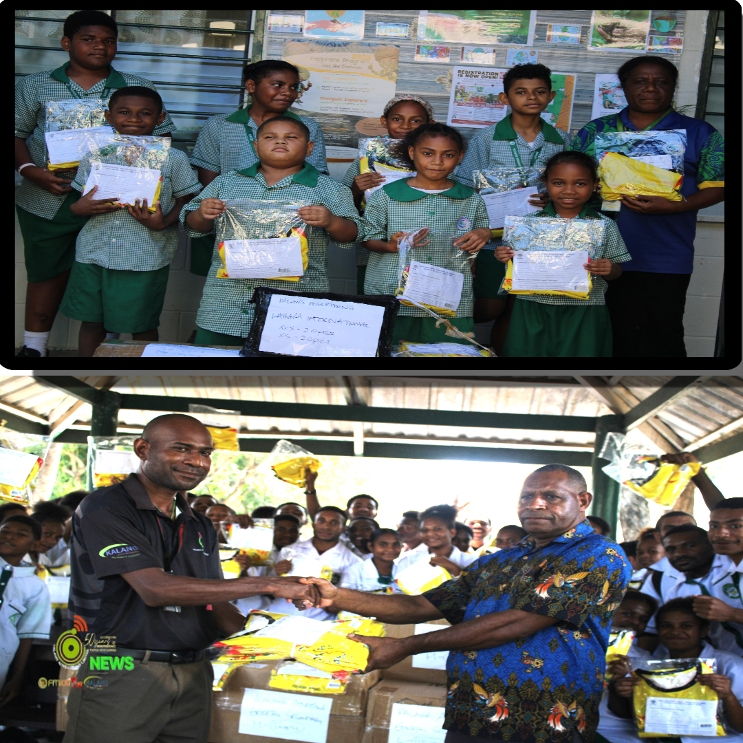 KALANG DONATES TRUKAI FUN RUN T'SHIRTS TO GEREHU SEC & LAHARA AVENUE ...
