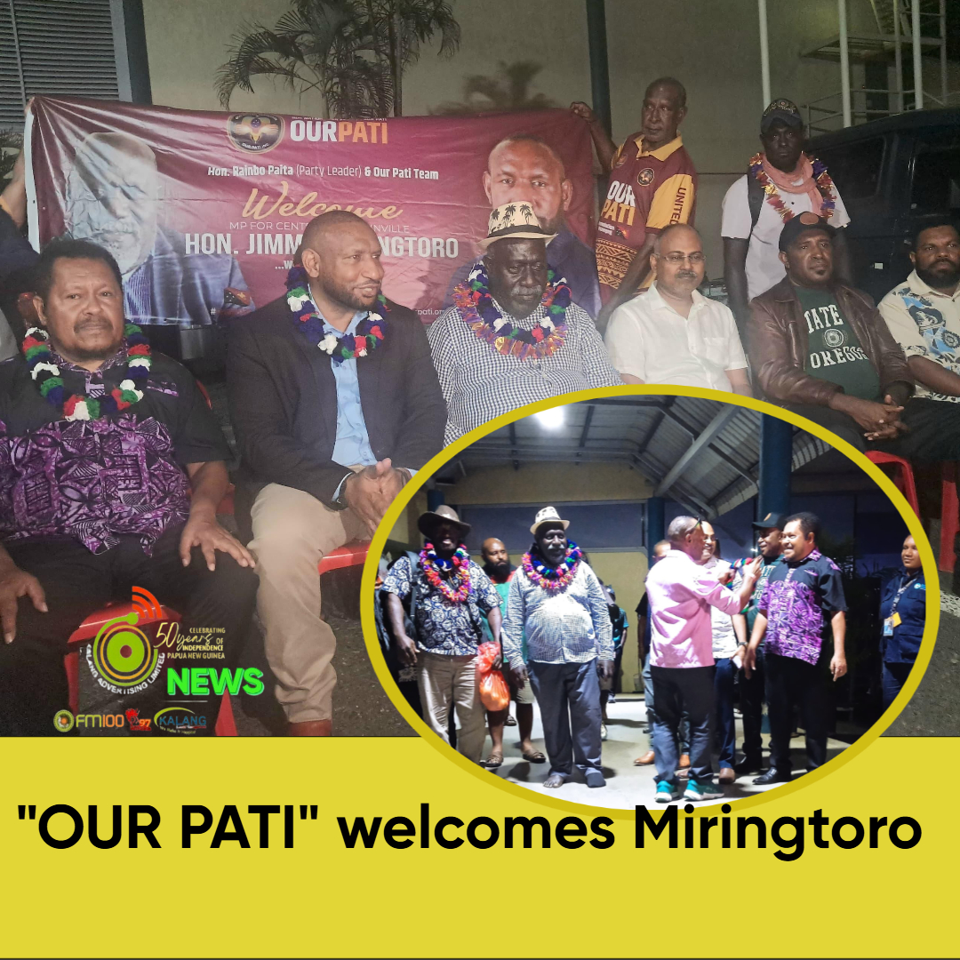 "OUR PATI" WELCOMES NEWLY ELECTED MP FOR CENTRAL BOUGAINVILLE - Kalang ...
