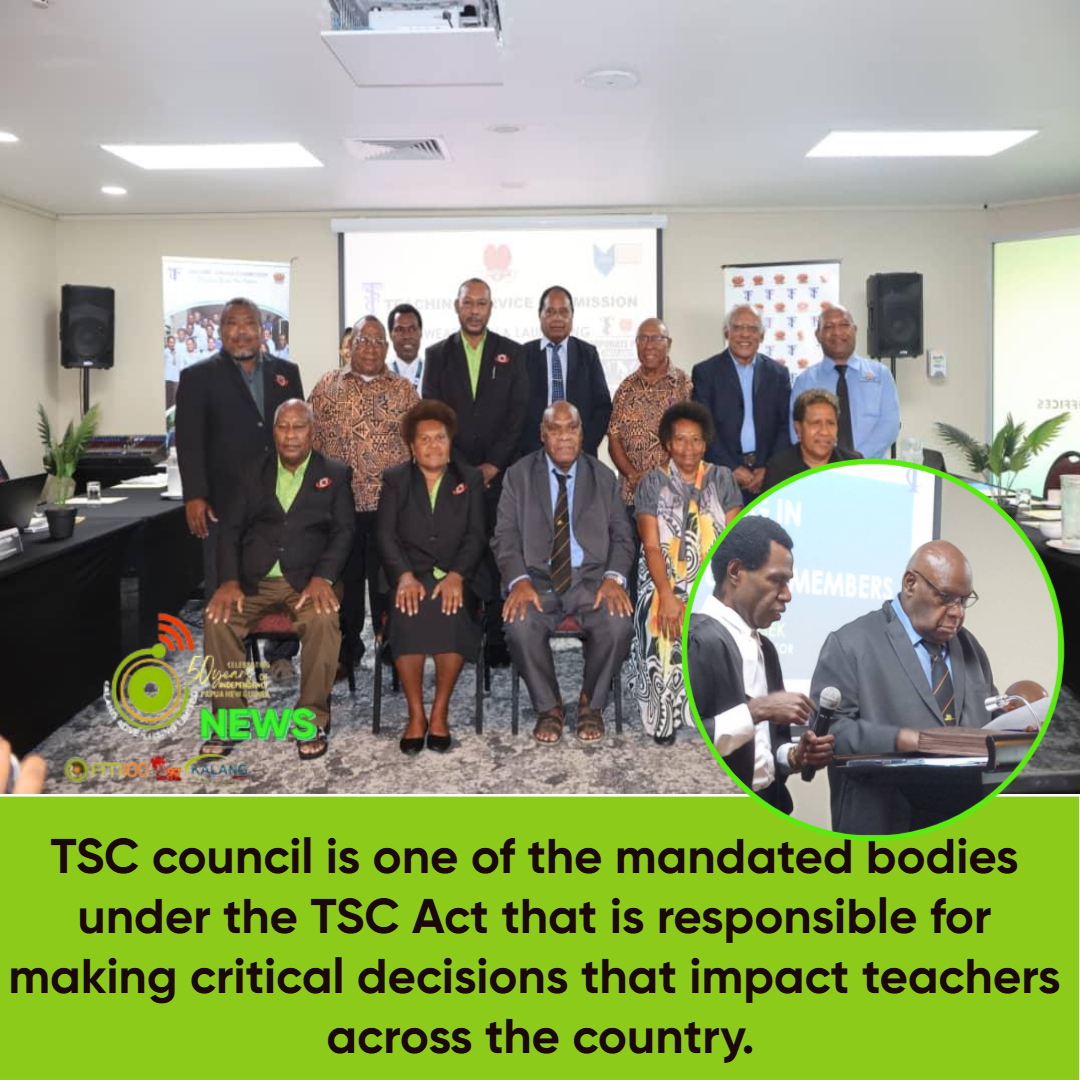 TSC COUNCIL MEMBERS SWORN IN TODAY - Kalang Advertising Limited