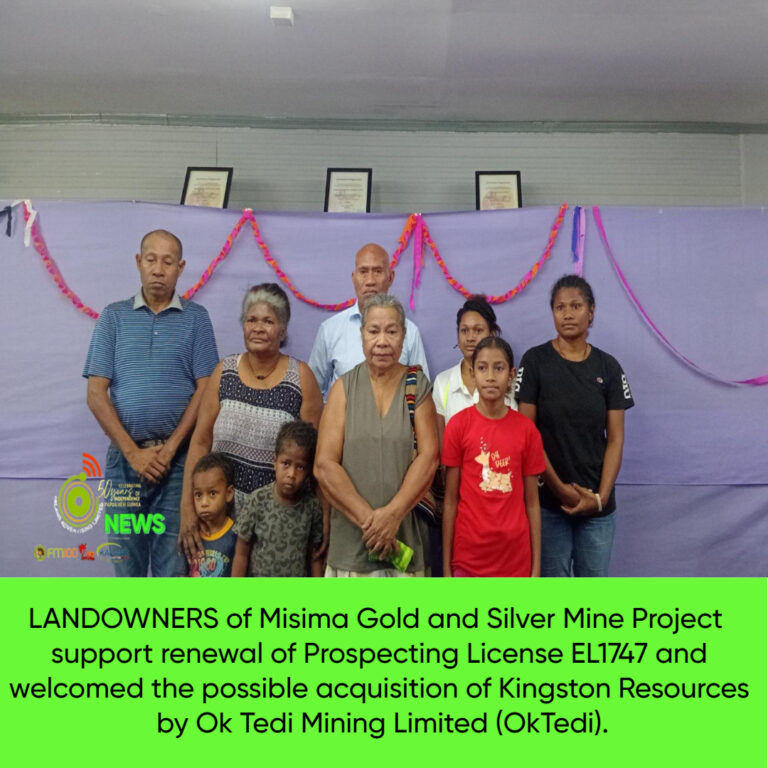 MISIMA LANDOWNERS SUPPORT OK TEDI TAKEOVER OF GOLD & SILVER PROJECT ...