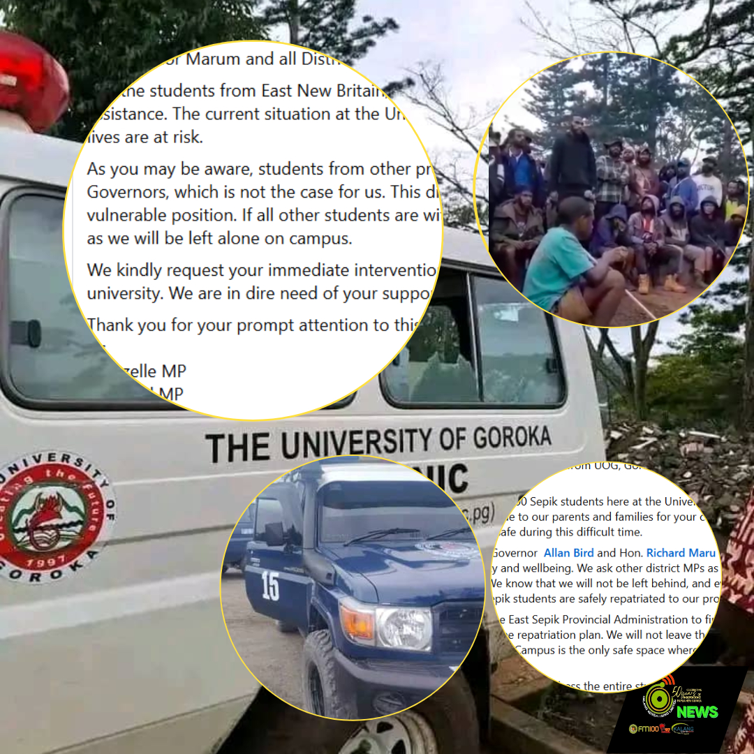 UOG STUDENTS CALLS FOR IMMEDIATE EVACUATION OUT OF CAMPUS - Kalang ...