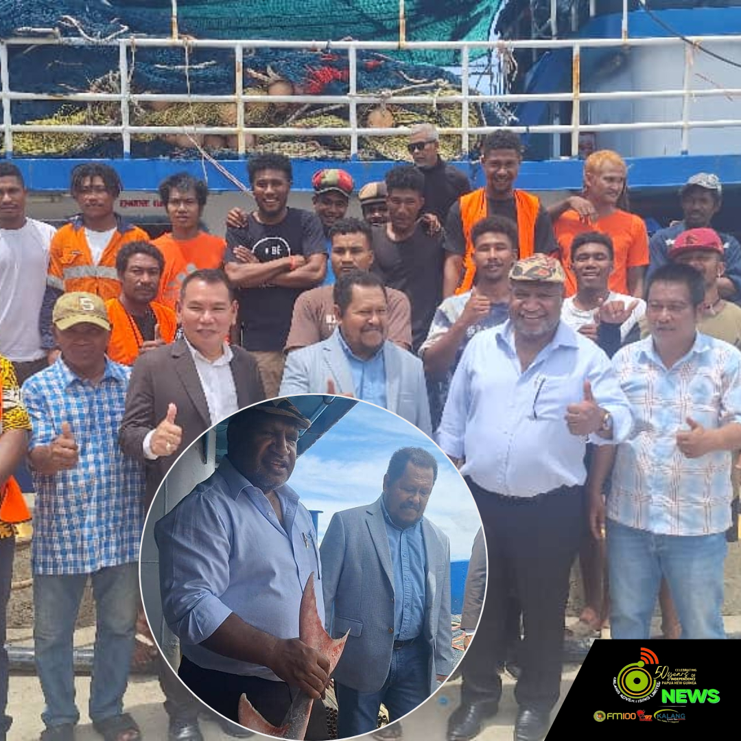 PM MARAPE LAUNCH SAMARAI MURUA FIRST FISHERIES SEAFOOD EXPORT - Kalang ...